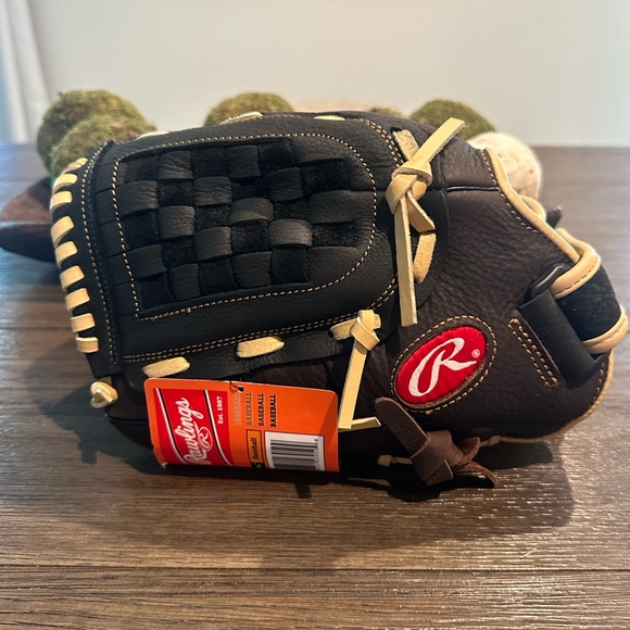Rawlings | Accessories | Rawlings Left Handed Baseball Softball Glove ...